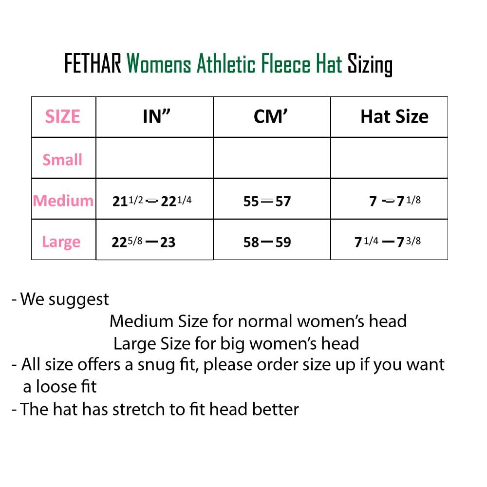 FETHAR Womens Athletic Winter Hat with Ponytail Hole - Fleece Running Hat for Womens (Athletic Grey Heather)