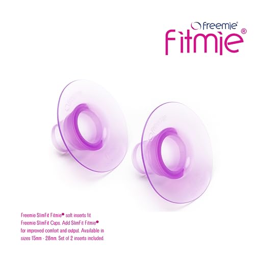 Freemie 21mm Slimfit Set of 2 Fitmie Inserts | Compatible with Freemie Slimfit Collection Cups | Pump Not Included