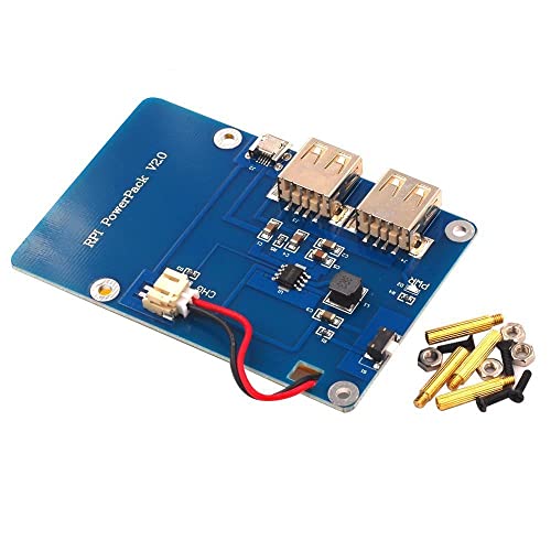 Lithium Battery Pack Expansion Board Power Supply with Switch for Raspberry Pi 3 2 Model B 1 Model B+ Banana Pi