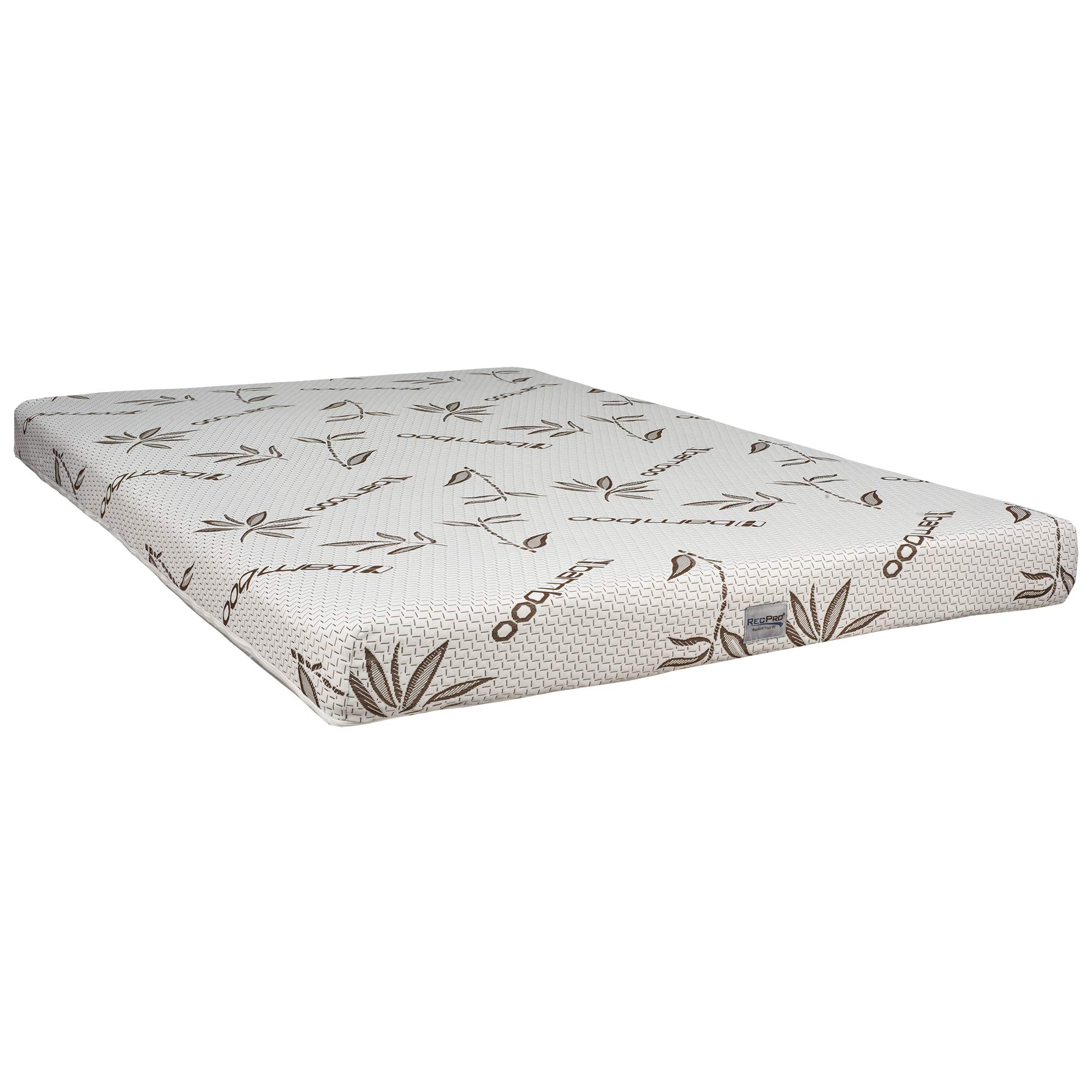 RecPro 65" RV Hide A Bed Loveseat | Cloth | Memory Foam Mattress | Pull Out Couch | Living Room Furniture (Oatmeal)