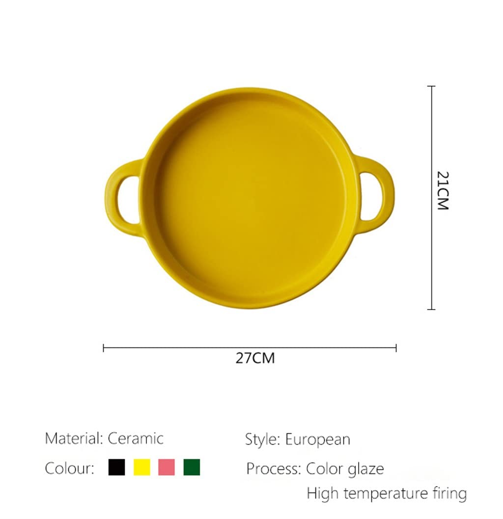 DHTDVD Ceramic Bakeware Cooking Pan Non-Stick Sauce Pans Nordic Dinner Set Japanese Jam Omelet Pot Egg Steak Tray (Color : Black-JoJo's Bizarre Adventure1, Size : 1pcs)