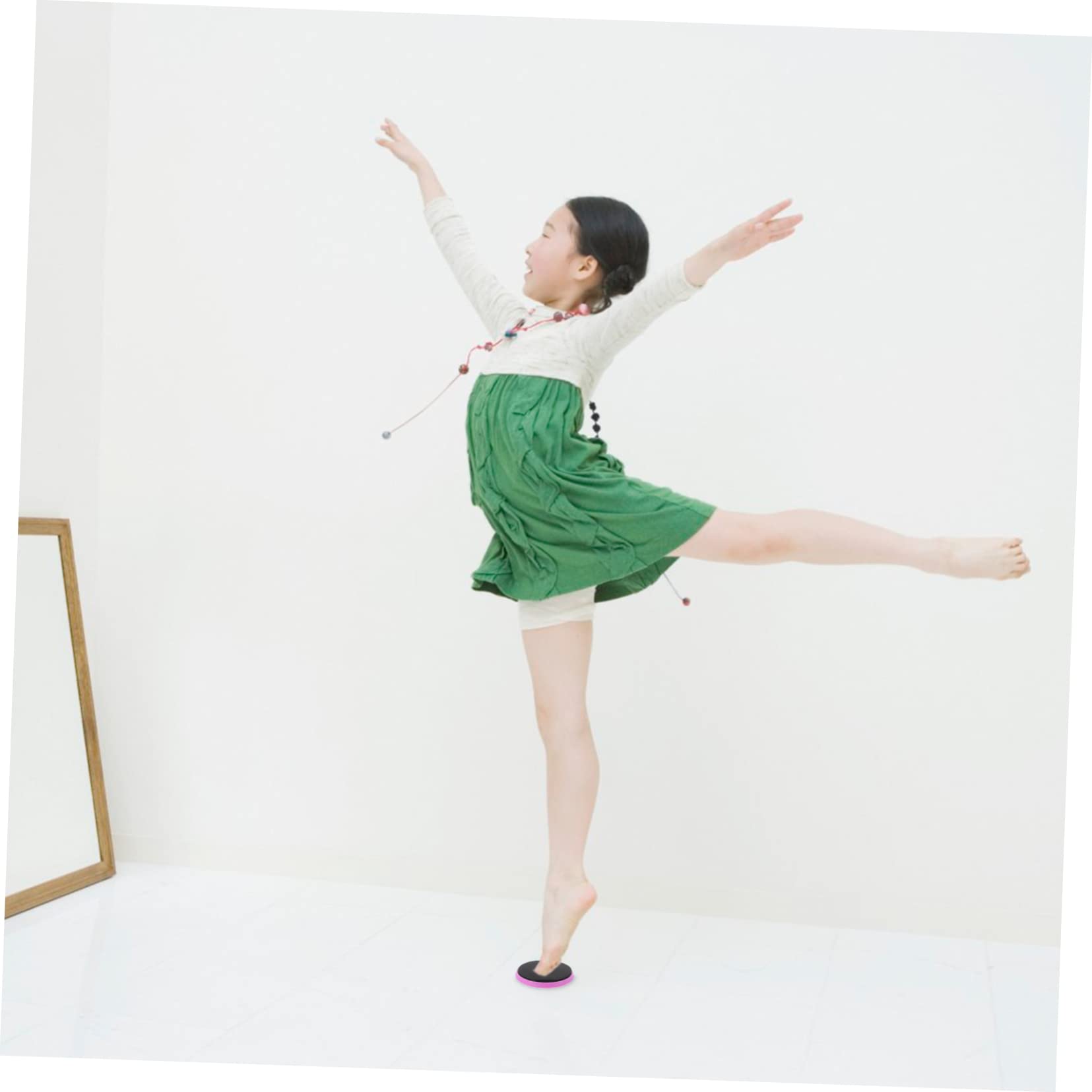 GAFOKI Ballet Board Yoga Supplies Yoga Accessories Dance Trainer Dance Turning Board Ballet Disc Turn Board for Dancing Ballet Turn Disc Round Turning Disc Portable Dance Board