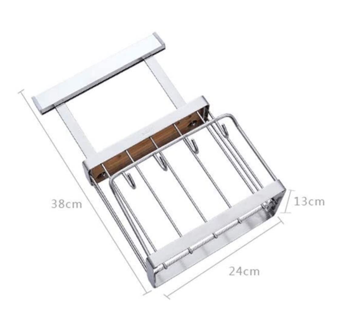 Knife Block Knife Holder Multi-Purpose Stainless Steel Wall-Mounted Kitchen Racks Board Kitchen Utensils Storage Shelf Knife Holder Knife Storage