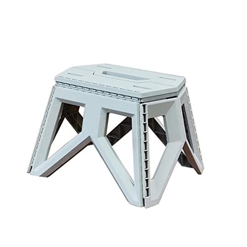 FHDGH Portable Outdoor Folding Stool Camping Fishing Chair High Load-Bearing Reinforced Triangle Stool