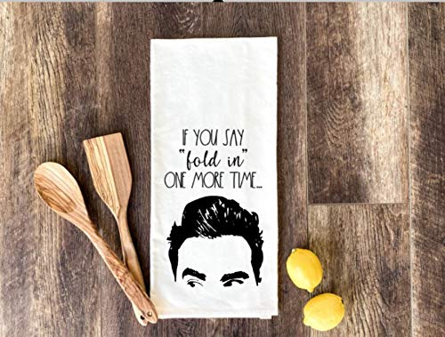 Fold In the Cheese Funny Kitchen Towels Set of 2