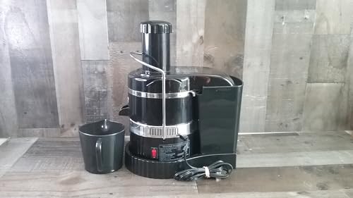 JACK LALANNE CL003AP 600 RPM Motor Power Juicer, Black