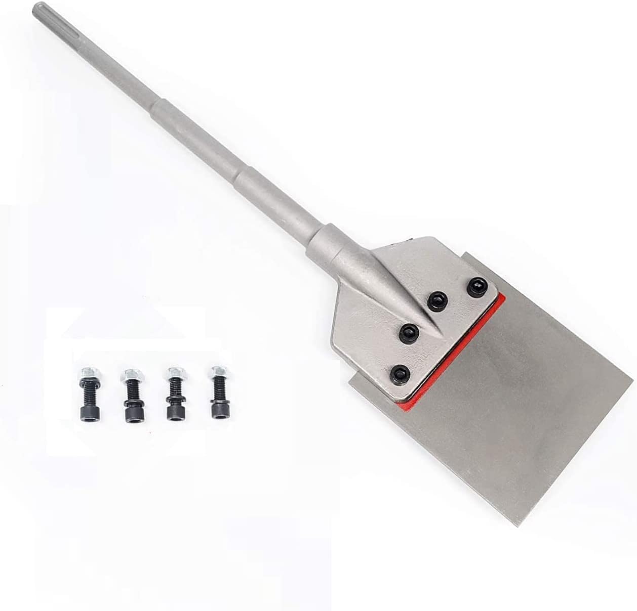 Generic SDS Max Floor Scraper, Ceramic Tile Thinset Removal Tool, Adhesives Remover Wall Scrapper, Heavy Duty 6β Wide Scaling Chisel Bit Blade Long Handle for All SDS-Max Rotary Hammers
