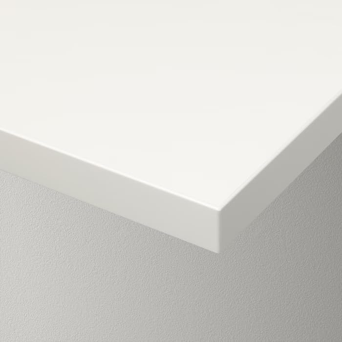 Generic Shelf with Bracket, White, 47 x11 Inches Floating Shelves,1 Set of Wall Mounted Shelf for Bathroom Decor, Bedroom, Living Room and Plants, Medium