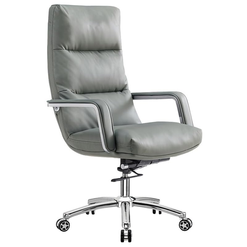 LNYHLXS Office Chair Boss Chair Backrest Computer Chair Household Leather Chair Chair