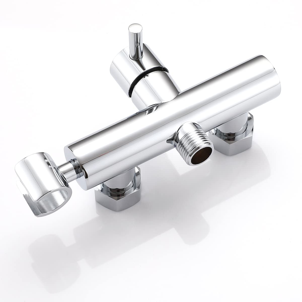 Ownace Bathroom Toilet Bidet Sprayer Set with Hot and Cold Mixing Valve Strong Water Chrome