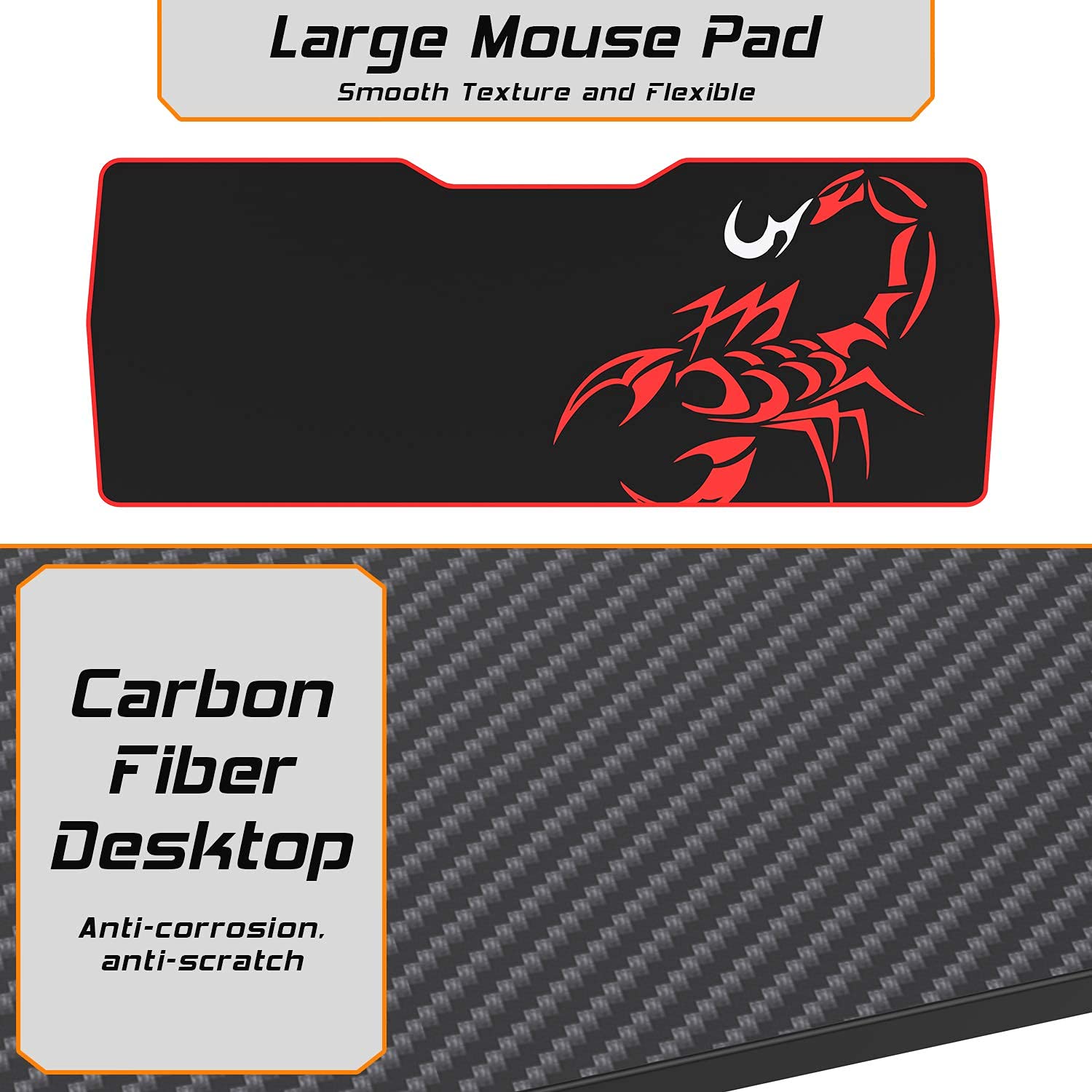 DESIGNA 39'' Gaming Desk, X-Shape Computer Desk with Free Mouse pad, Cup Holder& Headphone Hook & Controller Stand, Gamer Workstation for Home Office, Black
