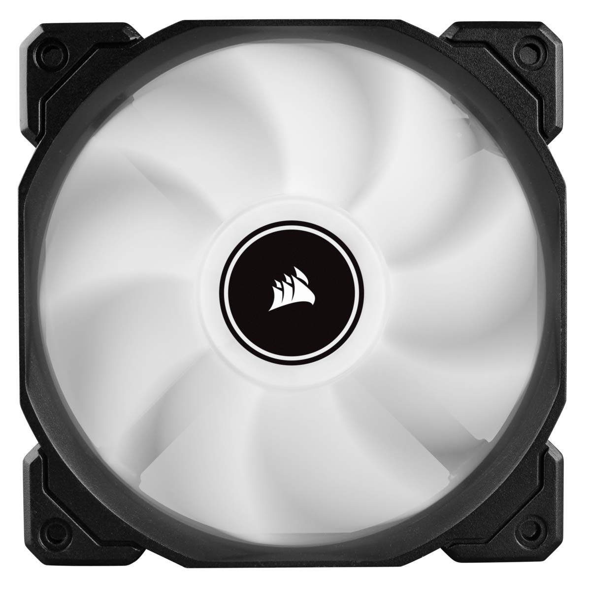 Corsair AF120 LED Low Noise Cooling Fan Triple Pack For Desktop - White Cooling