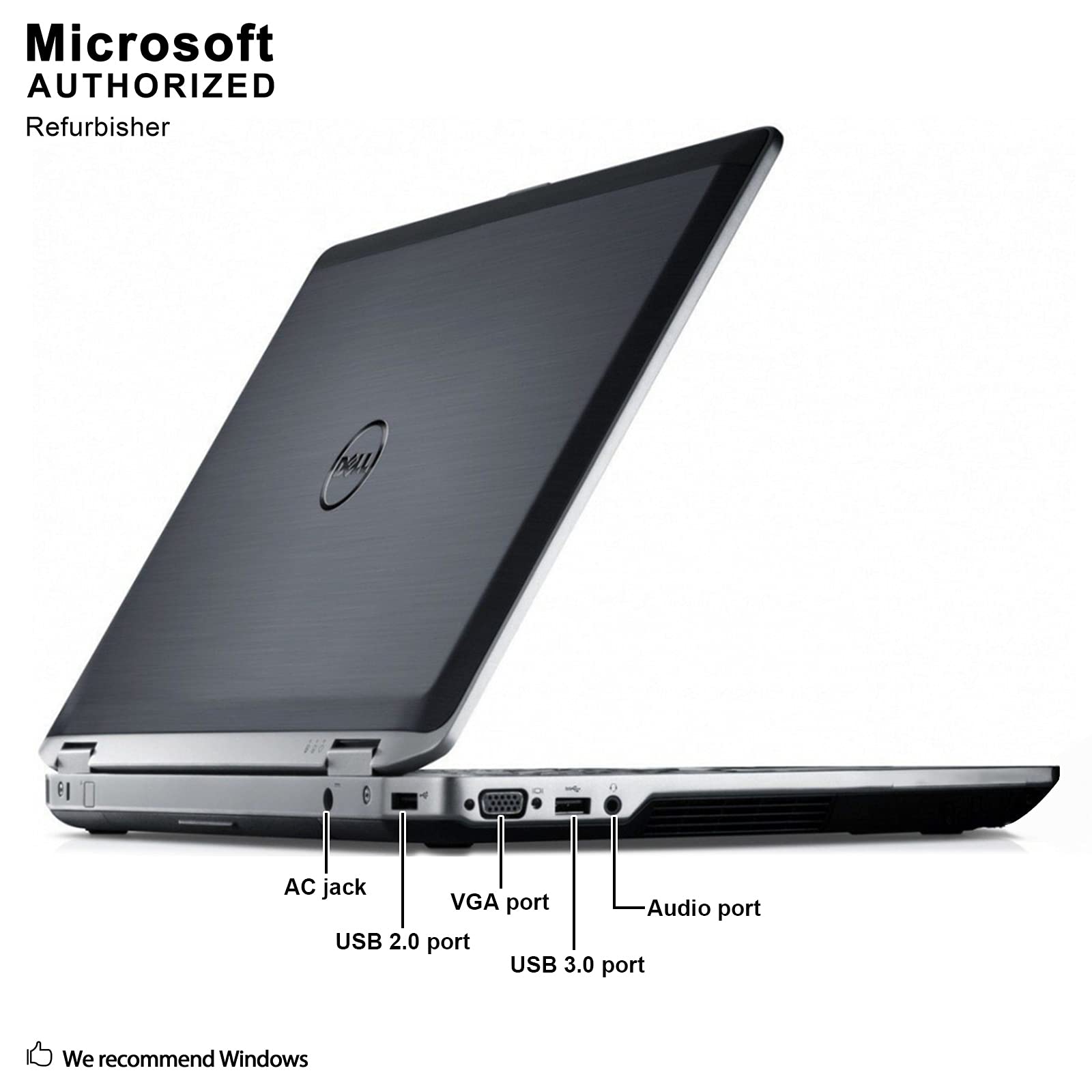 Dell Latitude E6530 Laptop, Intel Quad Core I7 3720QM Upto 3.6GHz, 8G DDR3, 512G SSD, DVDRW, WiFi, VGA, HDMI, 15.6 Inch Screen, Win 10 64 Bit-Multi-Language Suppport English/Spanish/French(Renewed)