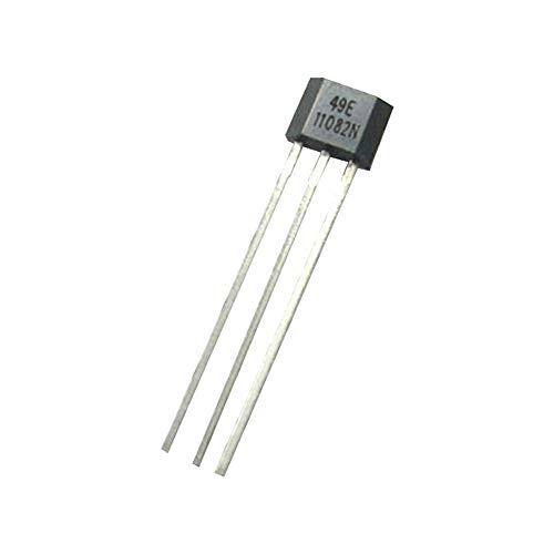 DIYElectronic 100 pcs 49E Hall Element OH49E SS49E Hall Effect Sensor Linear Switch