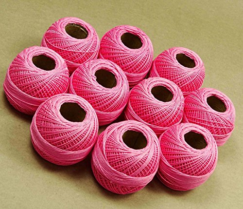S2J Lot of 10 Pcs Anchor Crochet Cotton Embroidery Yarn Thread Tatting Knitting Ball