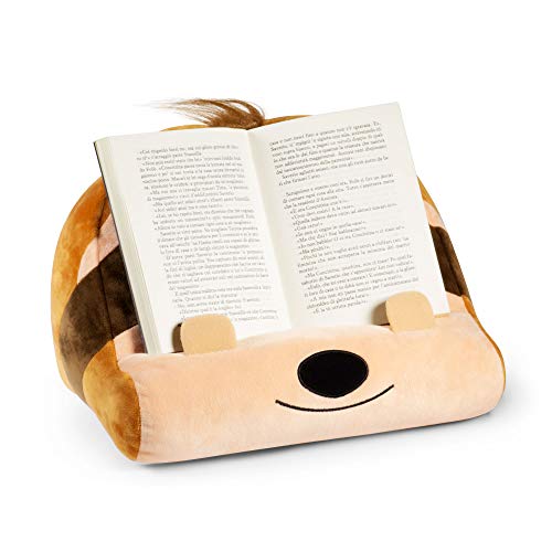 Gifts for Readers & Writers Children's iPad Stand | Cuddly Tablet Stand & Book Holder| Reading Pillow for Bedtime Adventures | Tablet Lap Rest Cushion | Fun Gift for Readers & Book Lovers