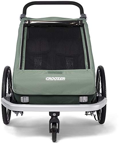 Croozer Unisex - Adult Vaaya Bicycle Trailer, Green, One Size