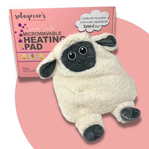 Solayman's Removable Lavender Scented Microwavable Heating Pad for Cramps