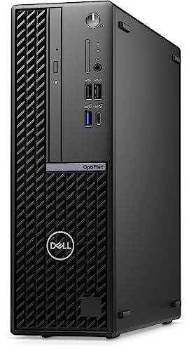Dell OptiPlex 7010 SFF Desktop - 13th Gen Intel Core i7-13700 16-Core up to 5.20 GHz CPU, 8GB DDR5 RAM, 2TB NVMe SSD + 4TB HDD, Intel UHD Graphics 770, Wi-Fi + Bluetooth, DVD-Burner, Windows 10 Pro