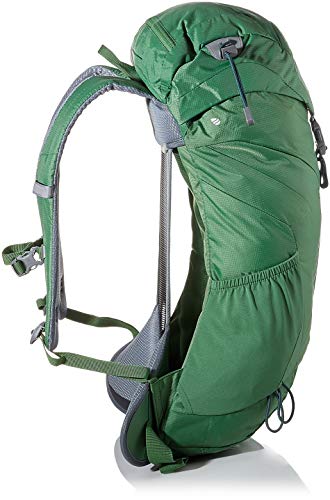 Deuter AC Lite 18 Men's 18 Liter Backpack with Lightweight Steel Frame and Ergonomical Straps | Hydration Compatible, Ventilated Back and Rain Cover for Day Hikes - Leaf