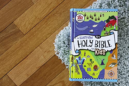NIrV, The Illustrated Holy Bible for Kids, Hardcover, Full Color, Comfort Print: Over 750 Images