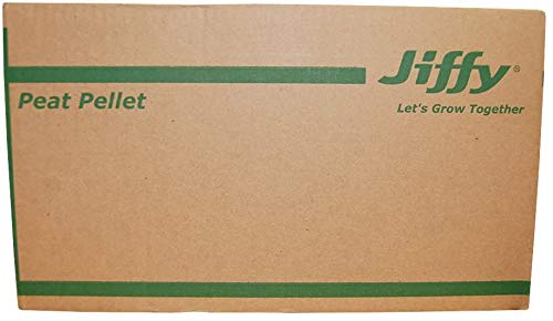 Jiffy 7 Peat Pellets 36 MM Seed Starting Plugs, Seeds Starter. Start Plant Seedlings Early (Pack of 50)