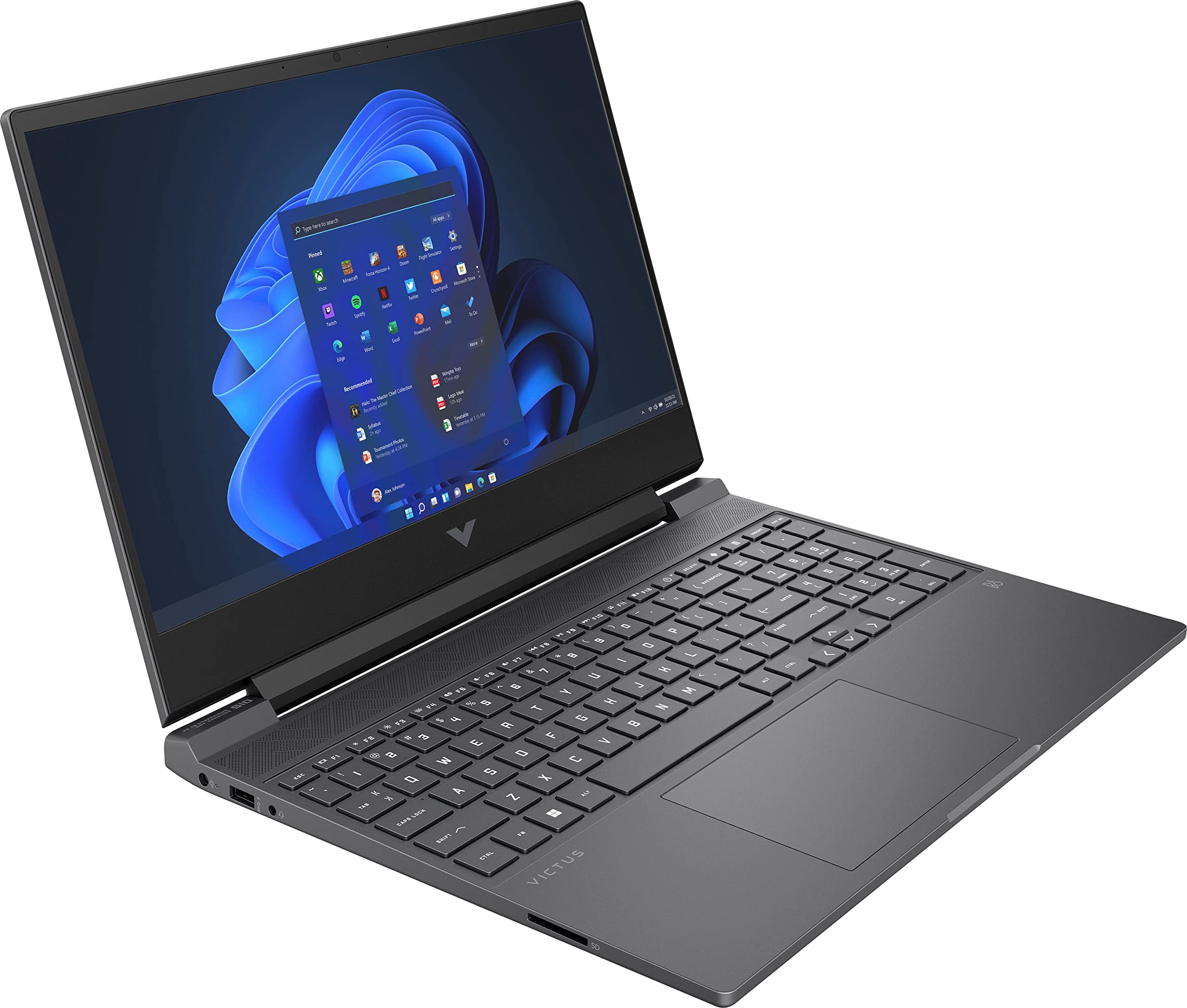 HP 2022 Newest Victus 15.6" FHD IPS Premium Gaming Laptop | 12thGen Intel Core i5-12450H | 32GB RAM | 1TB SSD | NVIDIA GeForce GTX1650 | Backlit Keyboard | Windows 11 | with USB3.0 HUB Bundle