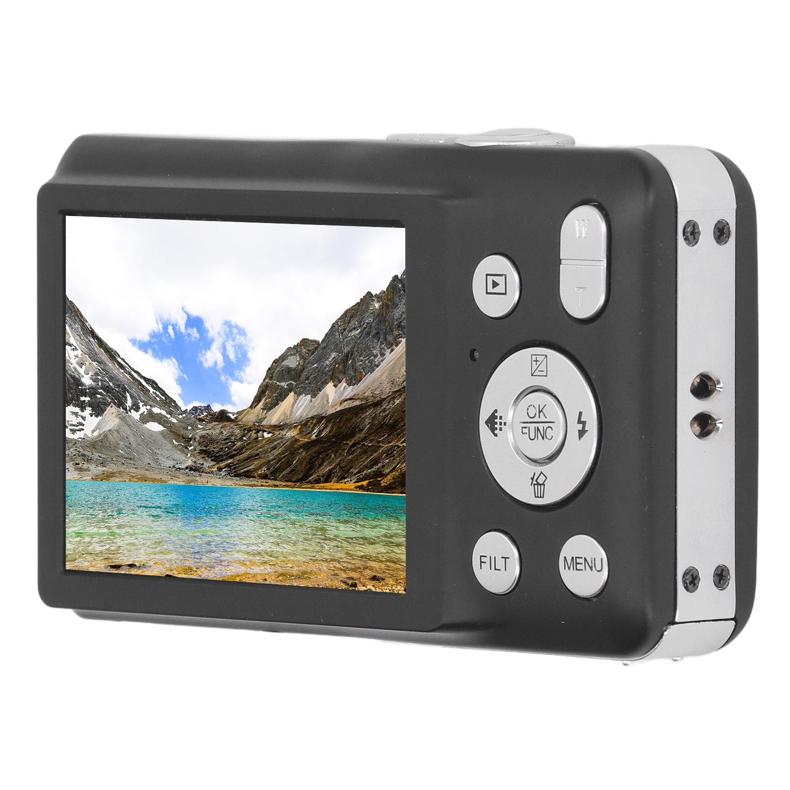 Digital Camera, FHD 8K Digital Camera for Kids Video Camera with 16X Digital Zoom, Compact Point and Shoot Camera, Portable Small Camera for Teens Students Boys Girls Seniors