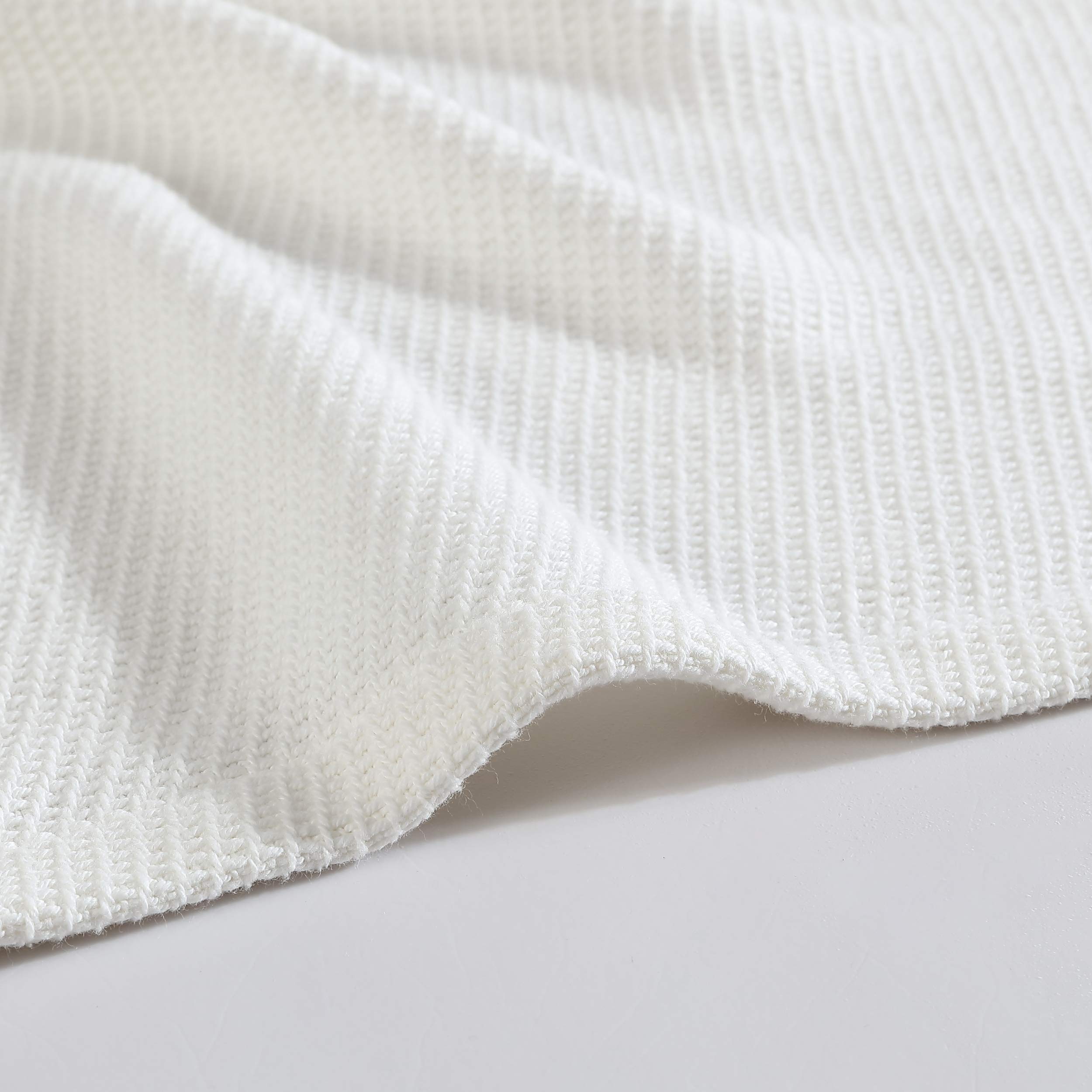 Eddie Bauer - Queen Blanket, Cozy Cotton Bedding, Home Decor for All Seasons (Windy Ridge White, Queen)