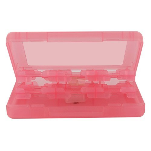 Skque 28 in 1 Game Card Case Box for Nintendo DS Lite,Dsi,3DS-Color in Pink