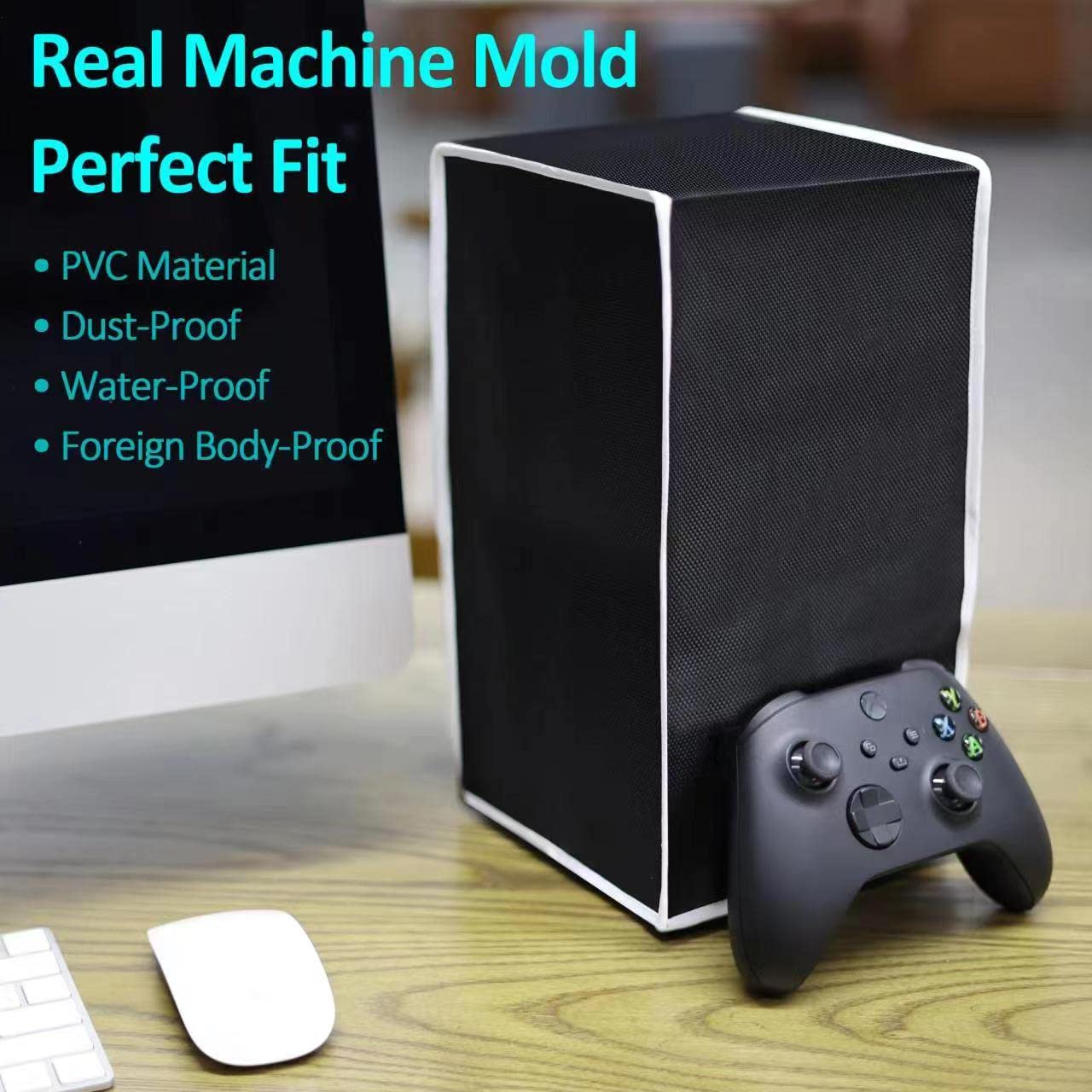 Dust-proof kits for Xbox Series X, Dust Cover and Plugs for Xbox Series X Console, All-round Protection, Keep Clean of the Xbox Series X Console, Upgraded