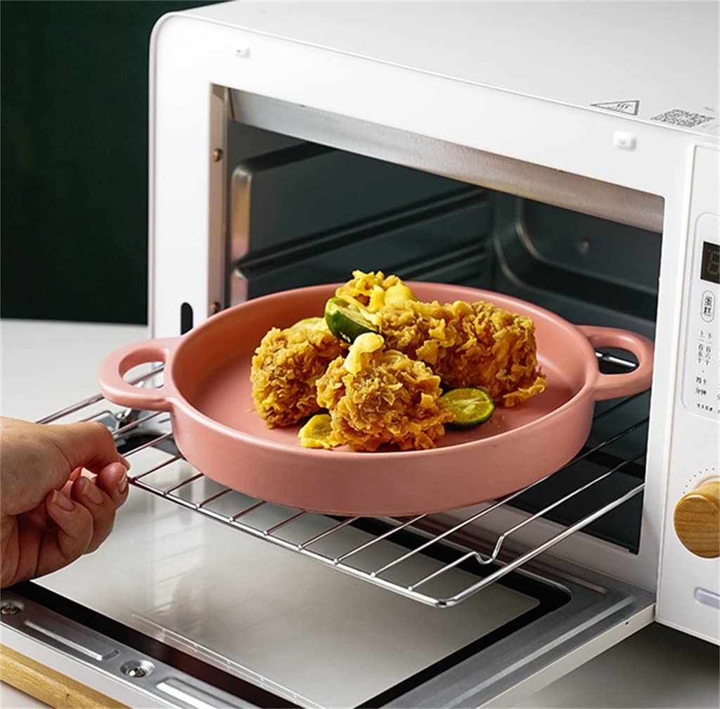 DHTDVD Ceramic Bakeware Cooking Pan Non-Stick Sauce Pans Nordic Dinner Set Japanese Jam Omelet Pot Egg Steak Tray (Color : Black-JoJo's Bizarre Adventure1, Size : 1pcs)