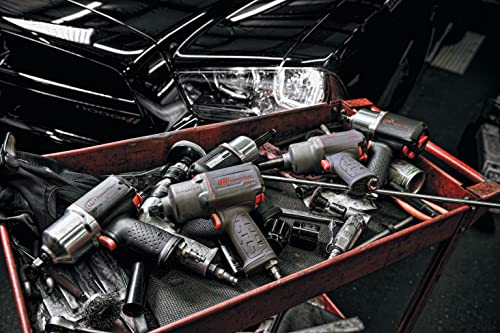 Ingersoll Rand 2135QXPA 1/2" Drive Air Impact Wrench, Quiet Technology, 1,100 ft-lbs Powerful Nut Busting Torque, Lightweight, Black