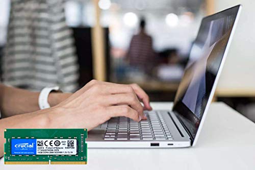 Crucial 16GB DDR4 SDRAM Memory Module - for Notebook - 16 GB - DDR4-2666/PC4-21300 DDR4 SDRAM - CL19-1.20 V - Non-ECC - Unbuffered - 260-pin - SoDIMM (CT16G4SFS8266)