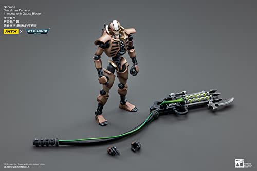 JoyToy Warhammer 40k: Necrons Szarekhan Dynasty Gauss Blaster 1:18 Scale Action Figure