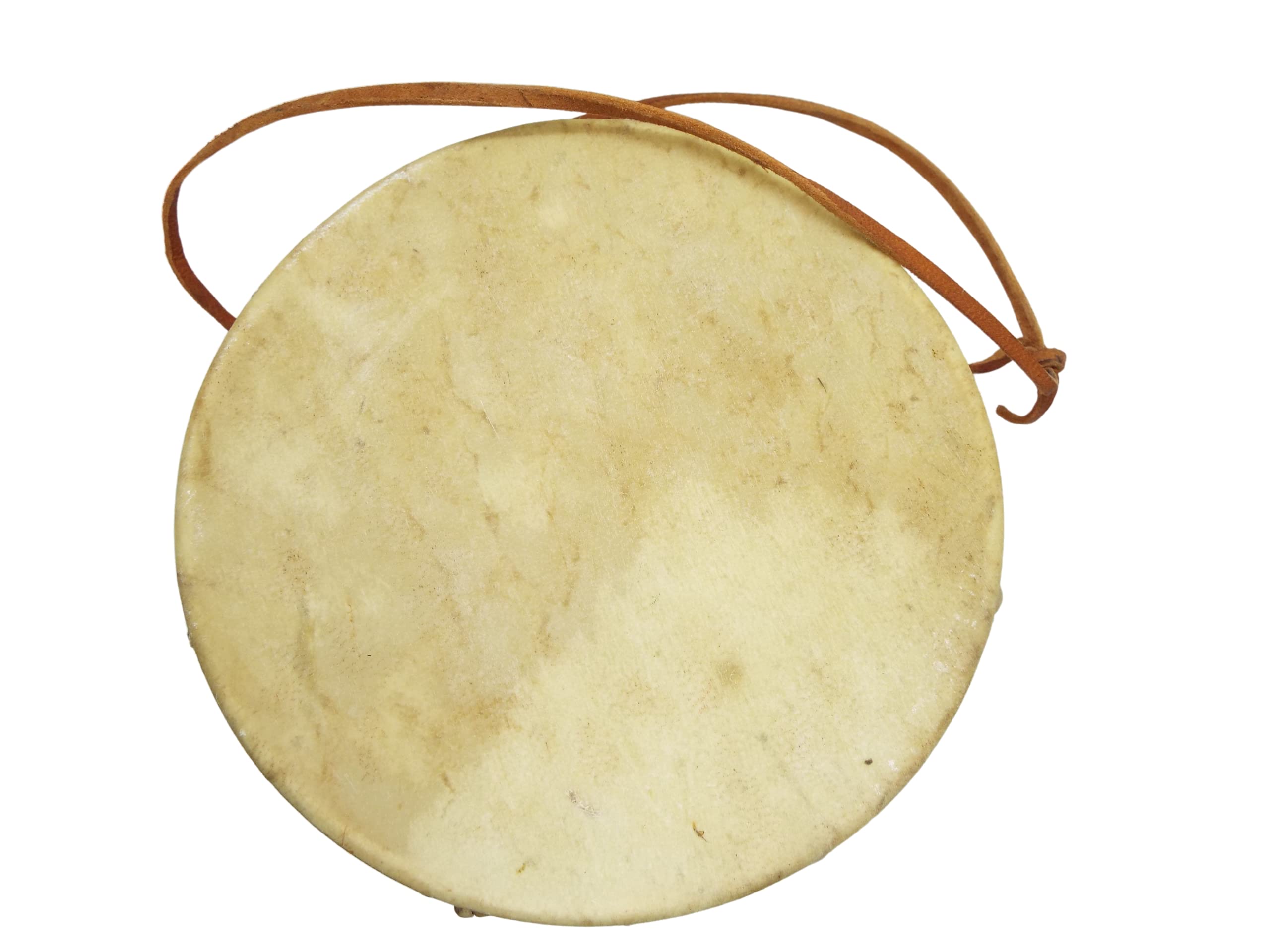 GCenterprise, hand drum 6 IN, shaman drum, frame drum, world drum, native american drums, small handmade drum YAQUI