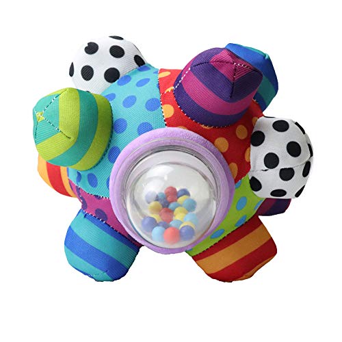 Developmental Bumpy Ball, Development Toys, Easy to Grasp Bumps Help Develop Motor Skills, Baby Toy for 0- 6 Month Old