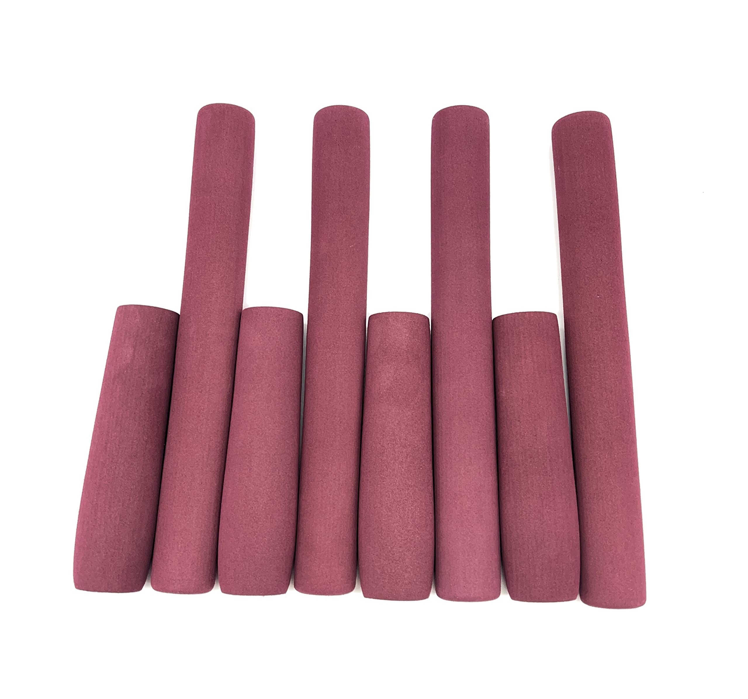 EVA Foam Grips for Fishing Rods, Select Your Size and Color Maroon 8 Pack 9.875 and 5.5 Varies