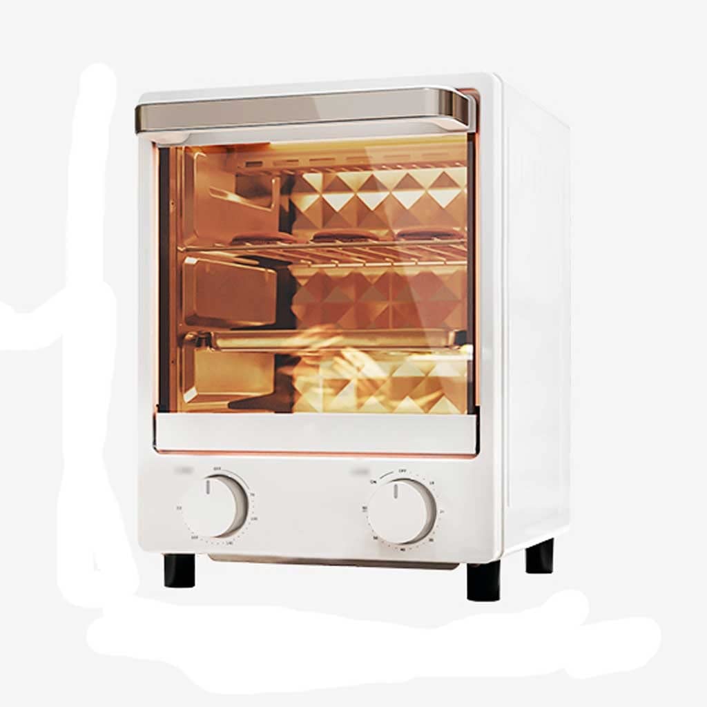 CZDYUF Electric oven household small mini retro vertical small oven multifunctional baking oven pizza oven