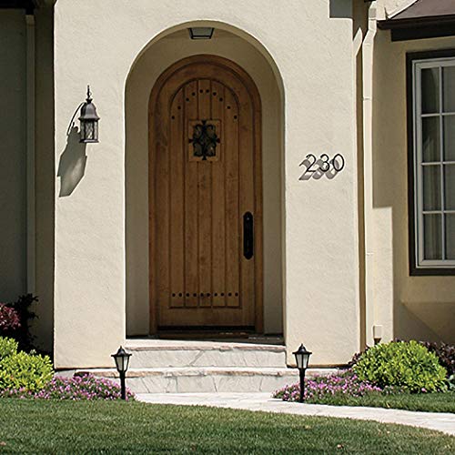 Distinctions 844712 Black Upgraded 5" Floating House Number 2