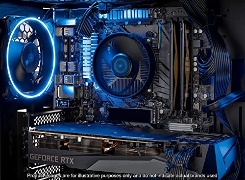 Skytech Gaming Skytech Azure Gaming PC Desktop – Intel Core i5 10400F 2.9 GHz, RTX 3060, 1TB SSD, 16G DDR4 3200, 600W Gold PSU, AC Wi-Fi, Windows 11 Home 64-bit