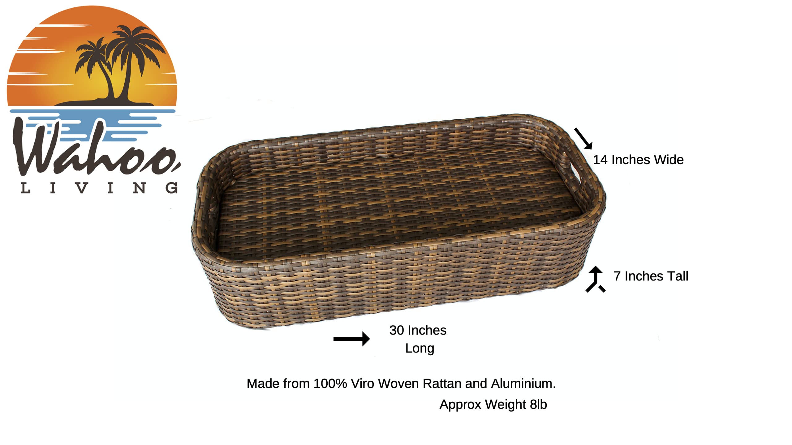 Floating Pool Tray Floating Serving Tray Table & Bar - Swimming Pool Floats for Adults, Spas, & Pool Parties - Floating Tray for Pool Serving Drinks, Floating Brunch, Food on The Water - Honey