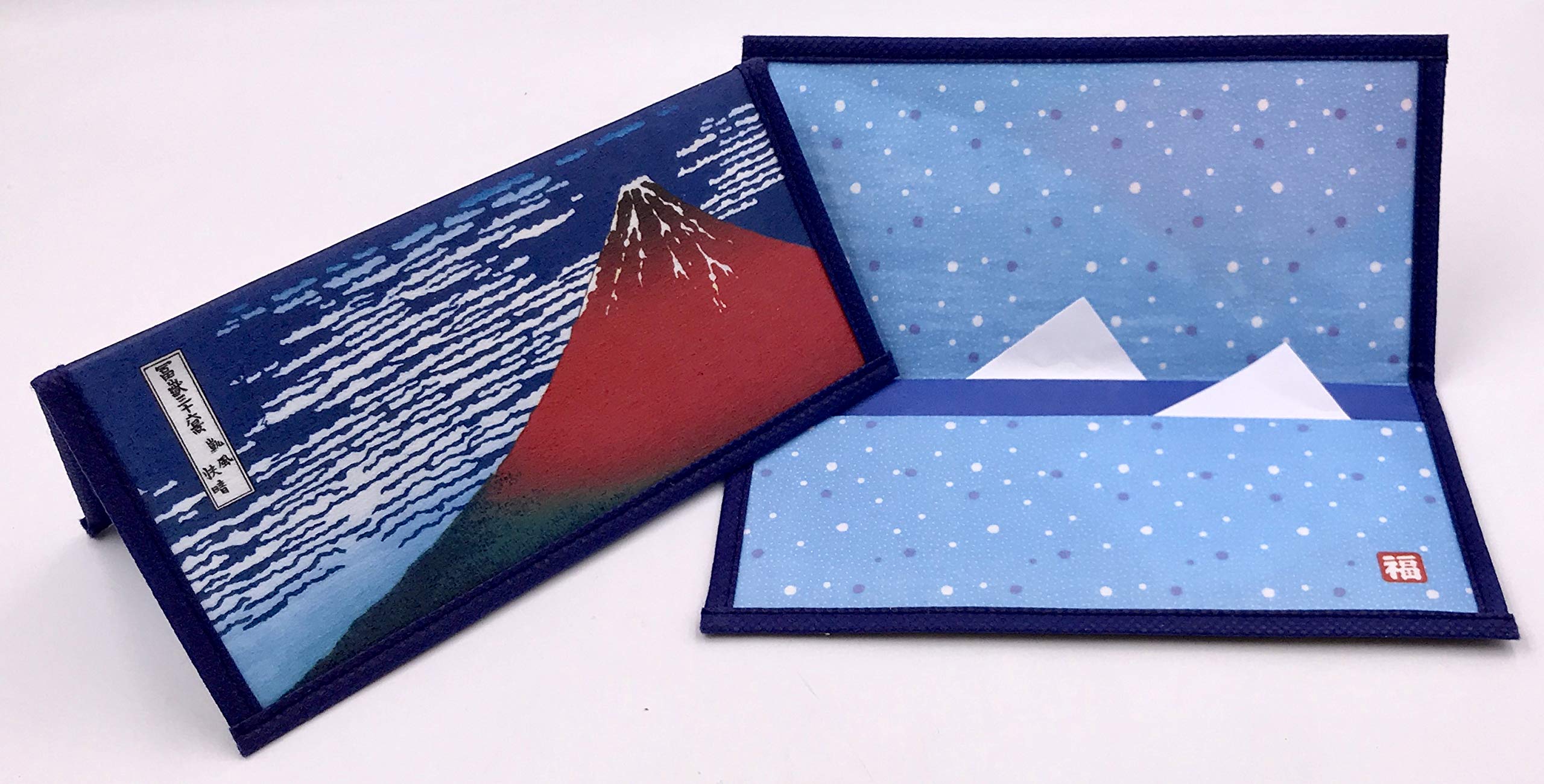 Set of 3 Japanese Rice Paper Wallets Style Group"WCF3"