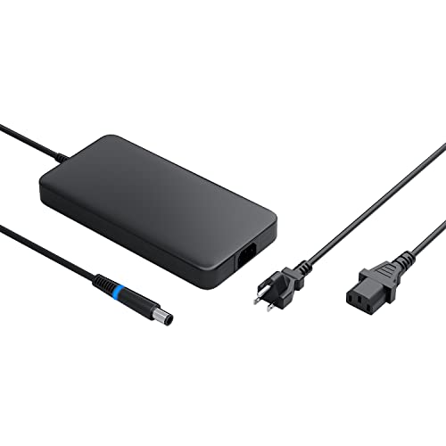 Slim 240W AC Adapter Charger for PA-9E DELL Alienware 13 15 17 M17x M18x X51 M15 M17 Area-51m R2 G3 G5 G7 Precision M6800 M6700 M6600 M6500 M6400 GA240PE1-00 J211H U896K Laptop Power Supply Cord