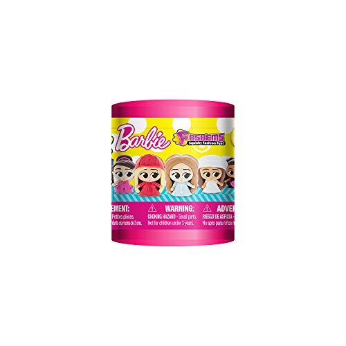 Mash'Ems Fash'Ems - Barbie 4 Pack (4 Blind Capsules Per Order) Squishy Collectible Toy