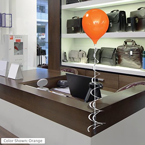 PermaShine - Reusable and Helium Free Single Balloon Kit - Permanent Plastic Indoor and Outdoor Balloons