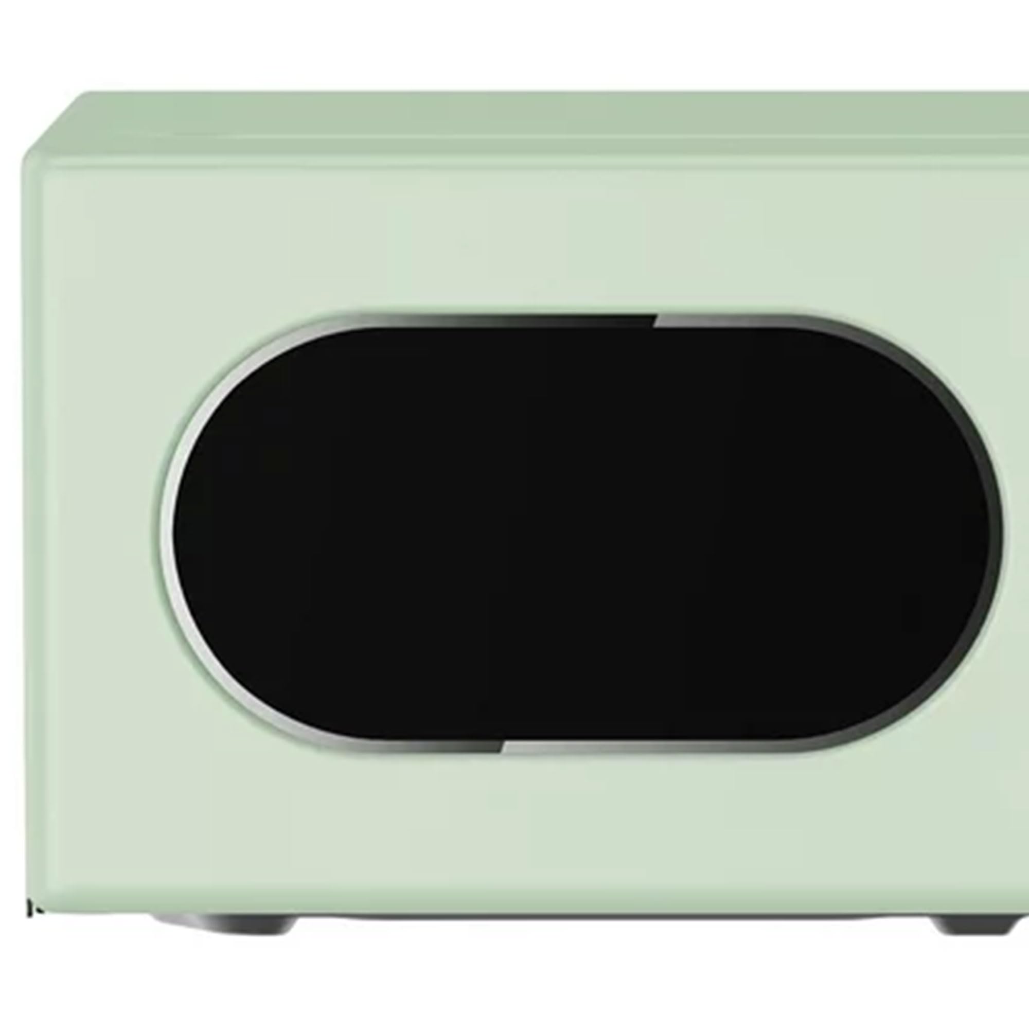 Magic Chef 0.7 Cubic Feet 700 Watt Classic Retro Touch Countertop Microwave with 10 Power Levels, 9 Auto Cook Menus, and Glass Turntable, Black