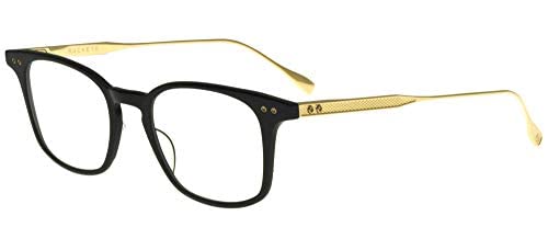 Dita DRX-2072-D-BLK-GLD-47 BUCKEYE Eyegalss Frame Black-12K Gold w/Demo Lens 47mm
