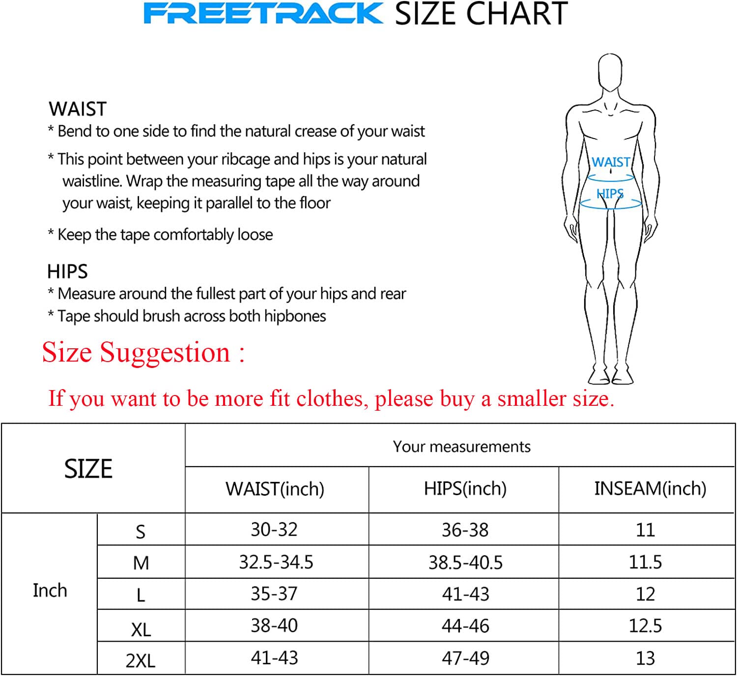 Freetrack Men's Mountain Bike Shorts 3D Padded MTB with Removable Lightweight Cycling Shorts Bicycle Riding Loose-fit Short Black