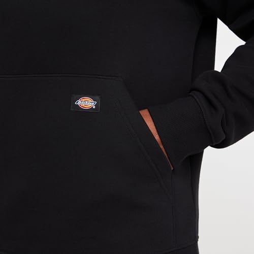 Dickies Men's Pullover Fleece Hoodie, Black, X-Large